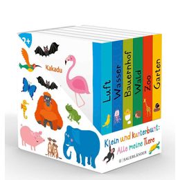 Klein und kunterbunt: Alle meine Tiere (W&uuml;rfel)