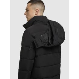 Khujo Herren Winterjacke "Loga2-YM", schwarz, Gr. M, Material: 100% Polyester; Futter: 100% Polyester; Wattierung: 100% Polyester, Jacken, Steppjacke