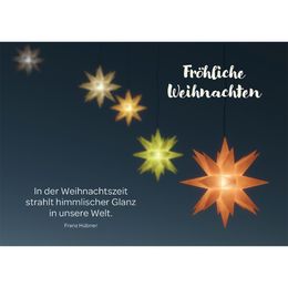 Postkarte - Fr&ouml;hliche Weihnachten (10 St&uuml;ck)