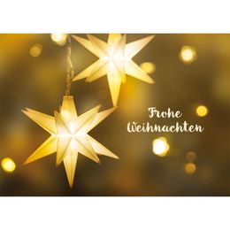 Weihnachtskarte - Frohe Weihnachten (6 St&uuml;ck)