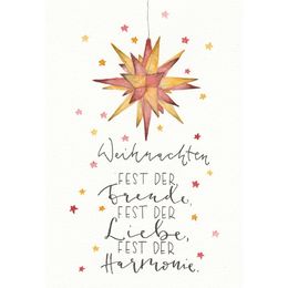 Weihnachtskarte - Weihnachten (6 St&uuml;ck)