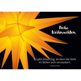 Postkarte - Frohe Weihnachten (10 St&uuml;ck)