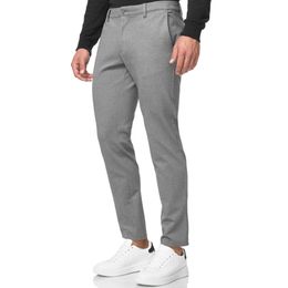 INDICODE Herren Anzughose "INRoedekro", grau, Gr. 31, unifarben, Web, Obermaterial: 65% Viskose, 30% Polyamid, 5% Elasthan, Hosen, gepflegter Look