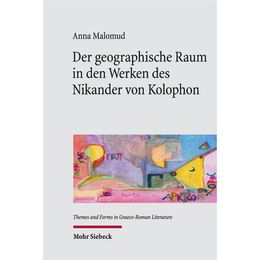 Der geographische Raum in den Werken des Nikander von Kolophon