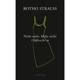 Nicht mehr. Mehr nicht