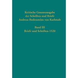 G&uuml;tersloher Verlagshaus Kritische Gesamtausgabe der Schriften und Briefe Andreas Bodensteins von Karlsta...