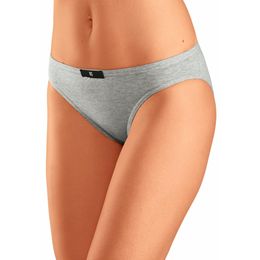 H.I.S. H.I.S Damen Slip, Gr. 40, bunt, Jersey, Obermaterial: 95% Baumwolle, 5% Elasthan, unifarben, Unterhosen, aus elastischer Baumwoll-Qualit&auml;t