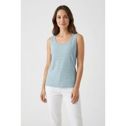 Killtec Damen Tanktop "KOS 41 WMN TP"hell ocean, Gr. 36, Obermaterial: 93% Polyester, 7% Elasthan, Tops, f&uuml;r sommerliche Aktivit&auml;ten und Wandern,