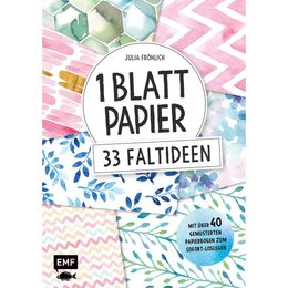 1 Blatt Papier - 33 Faltideen