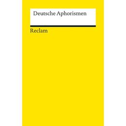 Deutsche Aphorismen