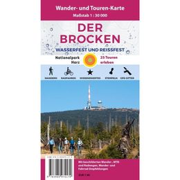 Der Brocken 1:30 000