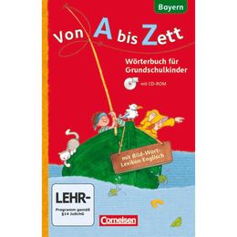 Von A bis Zett 1.-4. Jahrgangsstufe. W&ouml;rterbuch mit Bild-Wort-Lexikon Englisch u...