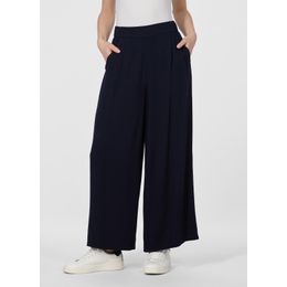 Ragwear Damen Schlupfhose "LOGGAN", blau, Gr. XS, unifarben, Web, Obermaterial: 100% Viskose, Hosen, reine Viskose und weites Bein f&uuml;r angenehmes
