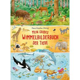 Mein gro&szlig;es Wimmelbilderbuch der Tiere