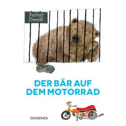 Der B&auml;r auf dem Motorrad