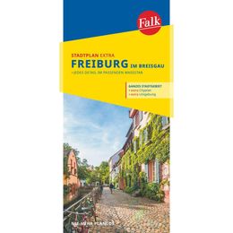 Falk Stadtplan Extra Freiburg 1:17 500