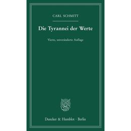 Die Tyrannei der Werte.