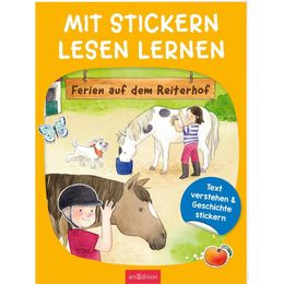 Mit Stickern Lesen lernen - Ferien auf dem Reiterhof
