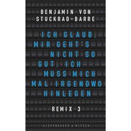 Ich glaub, mir geht's nicht so gut, ich muss mich mal irgendwo hinlegen