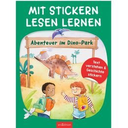 Mit Stickern Lesen lernen - Abenteuer im Dino-Park