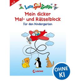 Mein dicker Mal- und R&auml;tselblock f&uuml;r den Kindergarten