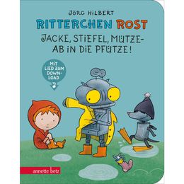 Ritterchen Rost - Jacke, Stiefel, M&uuml;tze, ab in die Pf&uuml;tze!: Pappbilderbuch (Ritt...