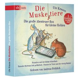 cbj Die Muskeltiere - Die gro&szlig;e Abenteuer-Box f&uuml;r kleine Helden