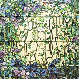 Tiffany-Wandobjekt &raquo;Clematis&laquo;