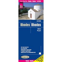 Reise Know-How Landkarte Rhodos / Rhodes (1:80.000)