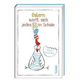 Ostern wirft sich jedes Ei in Schale