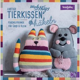 Christophorus Verlag Woolly Hugs Lustige Tierkissen h&auml;keln