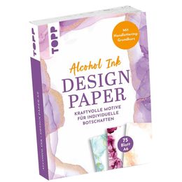 Design Paper DIN A6 Alcohol Ink