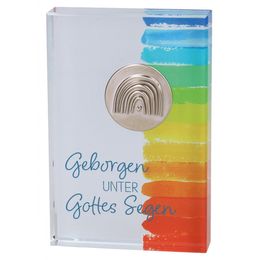 Glasquader - Geborgen unter Gottes Segen (1 St&uuml;ck)