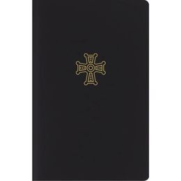Taschenausgabe GOTTESLOB - Cabra Schwarz mit Goldschnitt