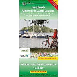 Landkreis Oberspreewald-Lausitz 1 : 50 000