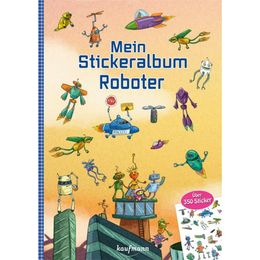 Mein Stickeralbum - Roboter