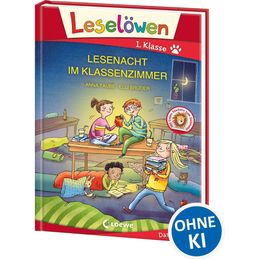 Lesel&ouml;wen 1. Klasse - Lesenacht im Klassenzimmer