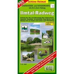 Ilmtal-Radwanderweg 1 : 35 000