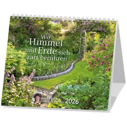 Postkartenkalender &raquo;Wo Himmel und Erde sich zart ber&uuml;hren 2026&laquo;