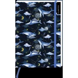 myNOTES Notizbuch A5: Cosmic Whale