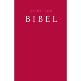 Z&uuml;rcher Bibel &ndash; Traubibel &raquo;Leinen rubinrot&laquo;
