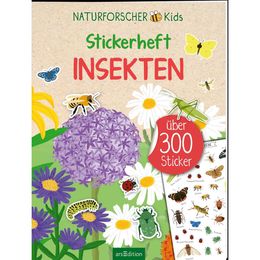 Naturforscher-Kids - Stickerheft Insekten