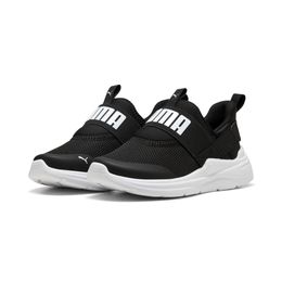 Puma Kinder Sneaker "Soft Wired 2 SLIPTECH Sneakers Kinder", Gr. 34, wei&szlig;, Obermaterial: Synthetik, Textil. Futter: Textil. Innensohle: Textil.