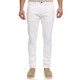 INDICODE Herren Regular-fit-Jeans "INTony"wei&szlig; heaven, Gr. 38, clean, Denim/Jeans, Obermaterial: 98% Baumwolle, 2% Elasthan, Jeans, Baumwollmischung,