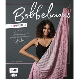 BOBBELicious stricken - I love Pastell - Kleidung, T&uuml;cher und mehr mit Farbverla...