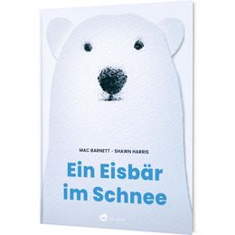 Ein Eisb&auml;r im Schnee