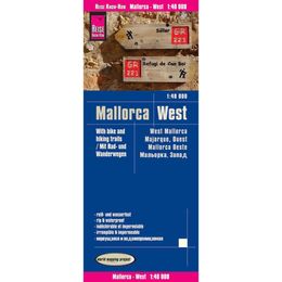 Reise Know-How Rad- und Wanderkarte Mallorca West (1:40.000)