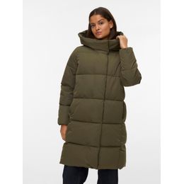 V&eacute;ro Moda VERO MODA Damen Steppmantel "VMSTELLA COAT NOOS"grape leaf, Gr. M, unifarben, Steppware, Obermaterial: 100% Polyester, M&auml;ntel