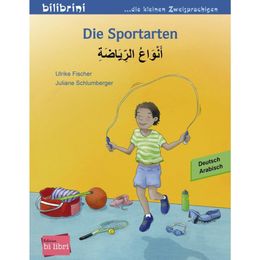 Die Sportarten. Kinderbuch Deutsch-Arabisch