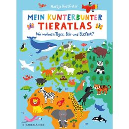 Mein kunterbunter Tieratlas
